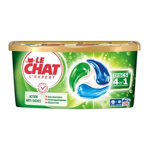 Le Chat L'Expert Discs 4en1 x38 lavages - Monoprix Courses en ligne et ...