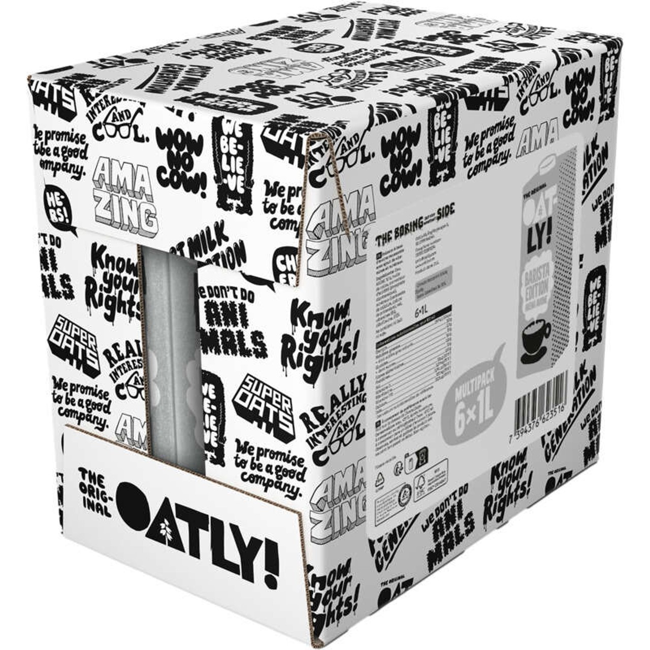 Oatly Barista 6x1L - Monoprix Courses en ligne et offres