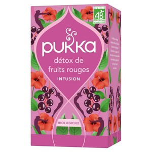 Pukka Merveilles de la nature Infusion Détox de Fruits Rouges Bio x20 ...