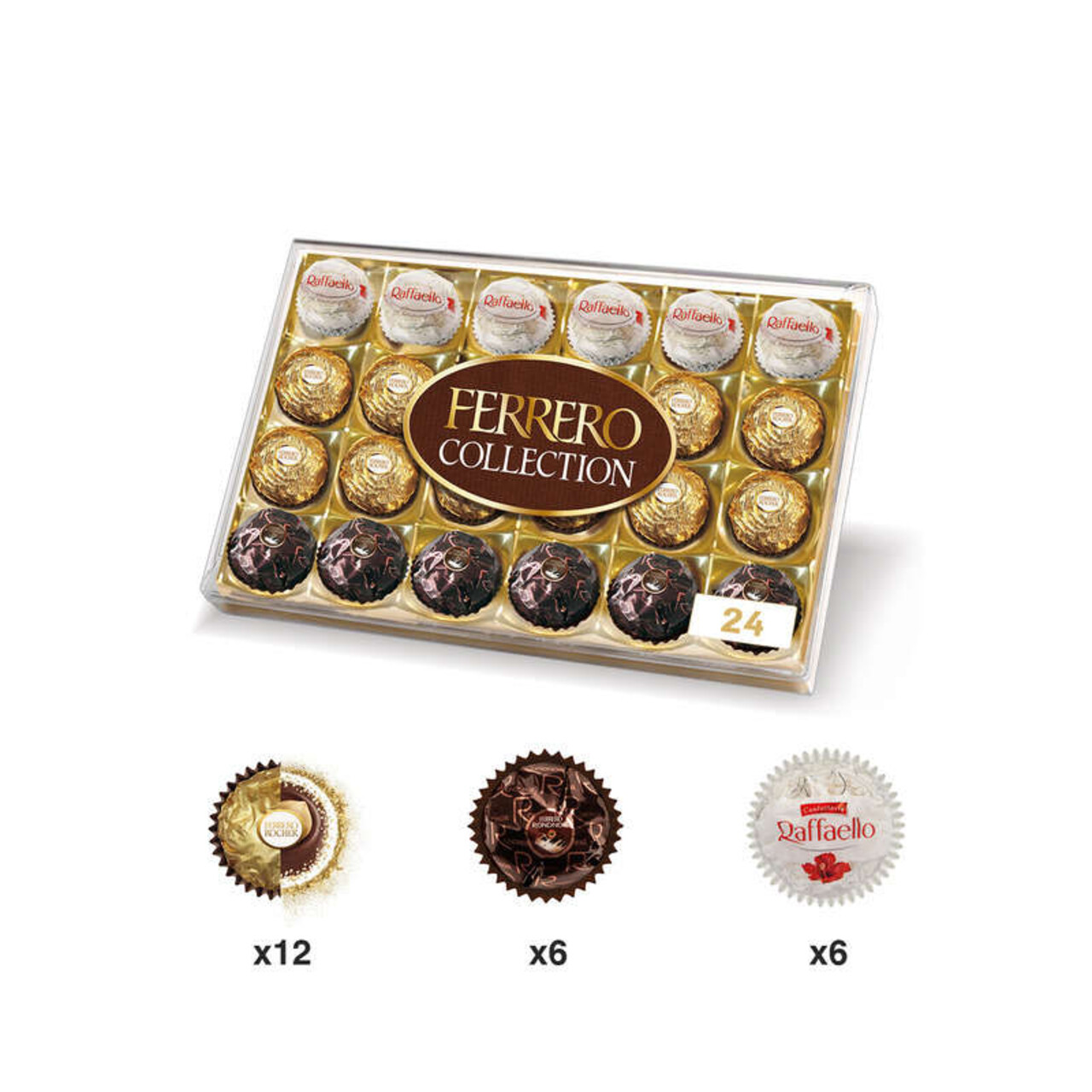 Ferrero Collection Assortiment x24 Chocolats 269g - Monoprix Courses en ...