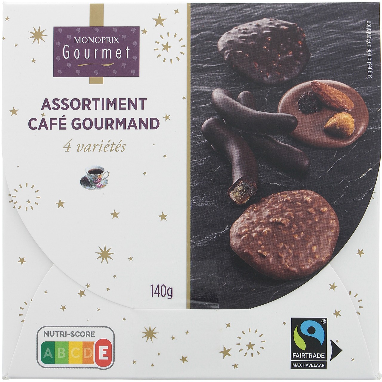 Monoprix Gourmet Coffret café gourmand 140g - Monoprix Courses en ligne et offres