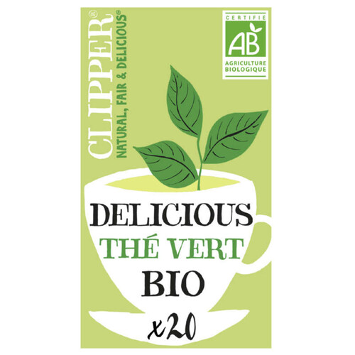 Clipper Thé Vert Bio 35g - Monoprix Courses en ligne et offres