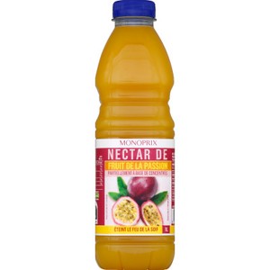 Monoprix Nectar de fruits de la passion 1L - Monoprix Courses en ligne ...