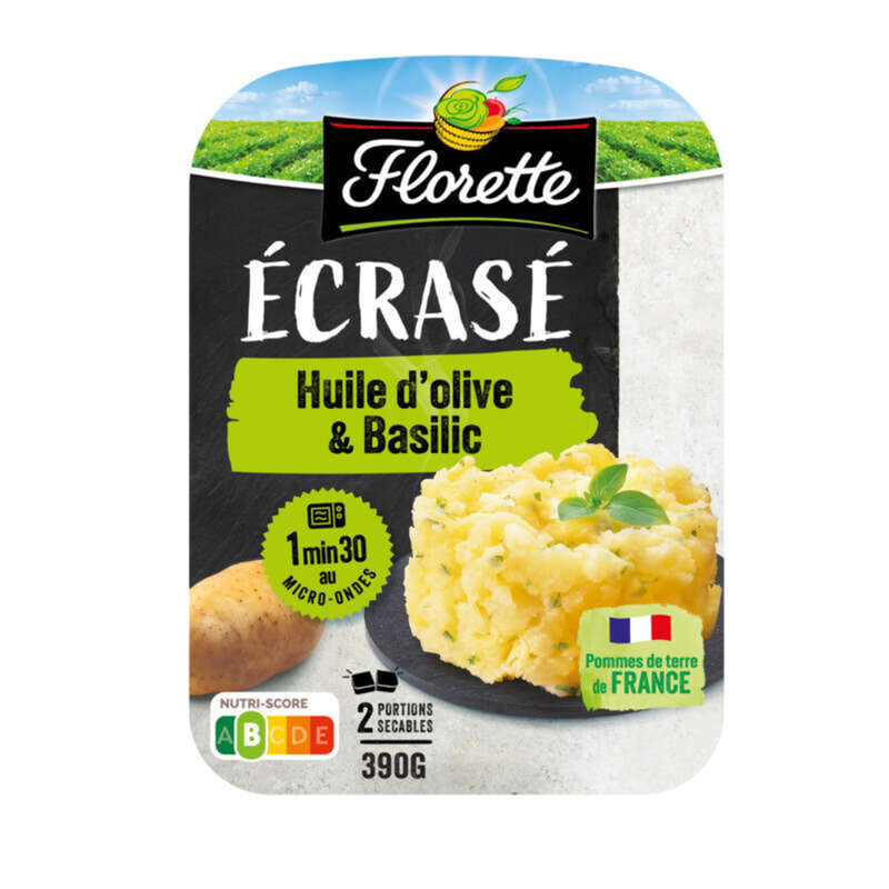 Créaline Écrasé de pomme de terre 2x195g - Monoprix Courses en ligne et ...