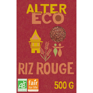 Alter Eco Riz rouge bio et équitable de Thailande 500g - Monoprix ...