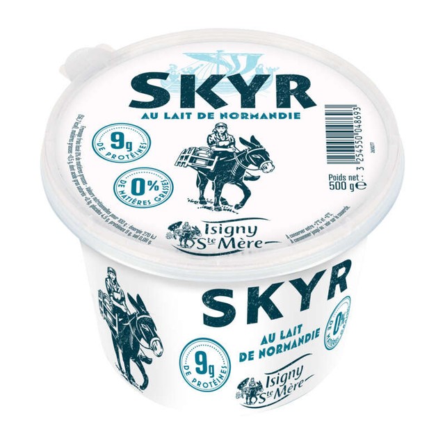 Isigny Ste mère Skyr nature au lait de Normandie 500g - Monoprix ...
