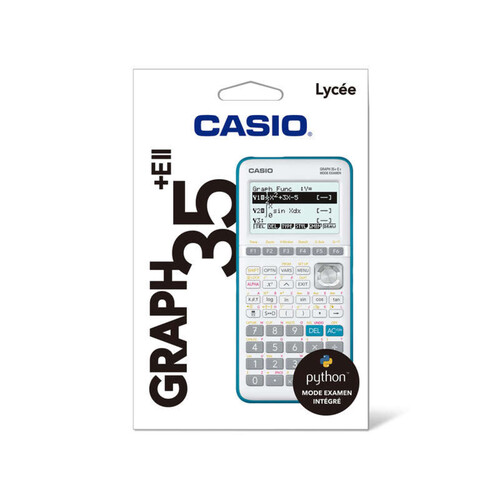 Casio Calculatrice Graphique GRAPH35+E II Python - Monoprix Courses en ...