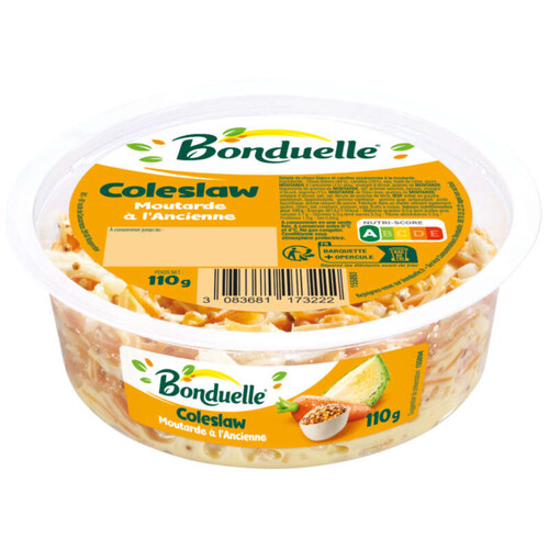 Bonduelle Salade chou coleslaw moutarde 110g - Monoprix Courses en ligne et offres
