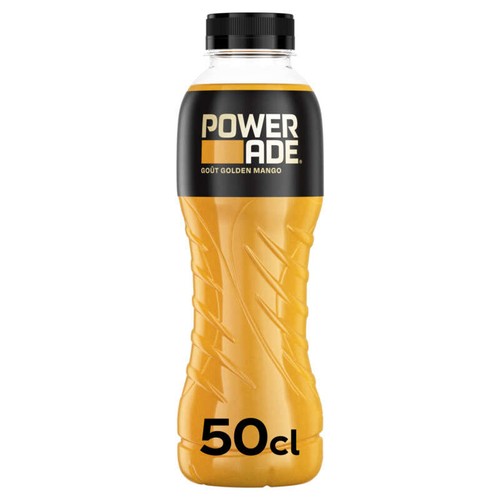 Powerade Boisson Énergisante Goût Golden Mango 50cl - Monoprix Courses ...