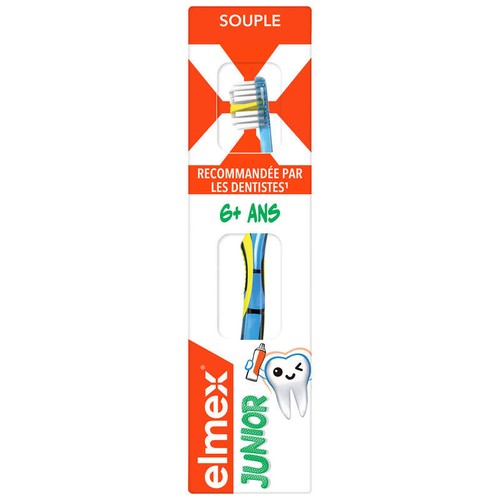 Elmex Junior Brosse A Dents Junior 6-12 ans x1 - Monoprix Courses en ...