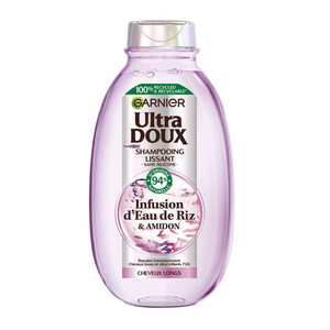 Garnier Ultra Doux Shampoing Lissant Sans Silicone Infusion d'Eau de ...