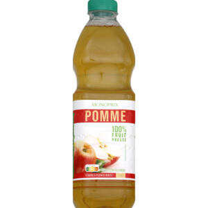 Monoprix Jus de Pomme 100% pressé 1.5L - Monoprix Courses en ligne et ...
