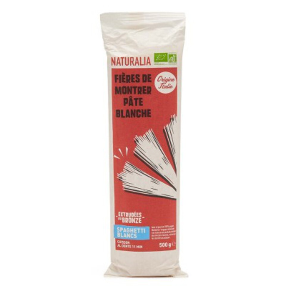 Naturalia Spaghetti Blancs 500g - Monoprix Courses en ligne et offres