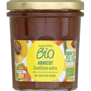 Monoprix Bio Confiture d'abricot 350g - Monoprix Courses en ligne et offres