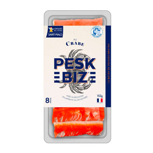 Compagnie Des Pêches Pesk Biz Au Crabe 152g - Monoprix Courses en ligne ...