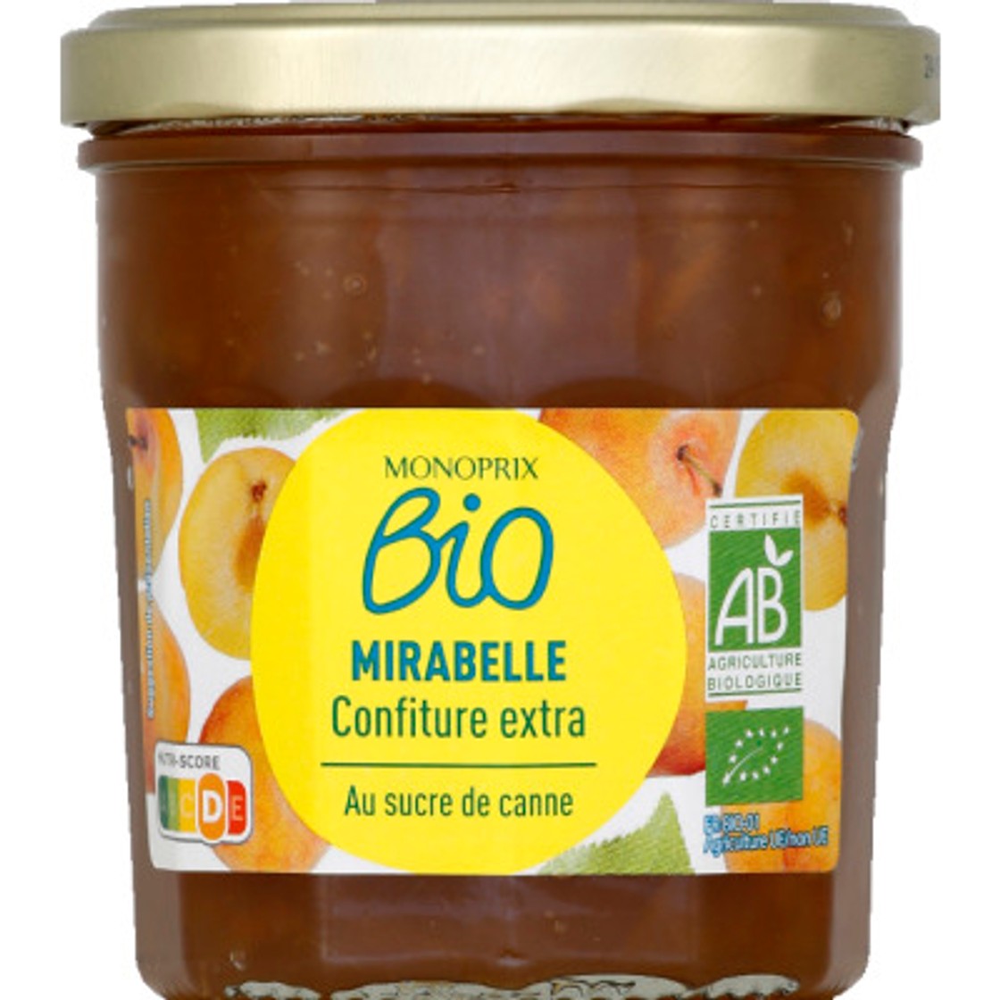 Monoprix Bio Confiture Mirabelle 350g - Monoprix Courses en ligne et offres