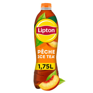 Lipton Ice Tea Thé Glacé Saveur Pêche 1,75L - Monoprix Courses en ligne ...