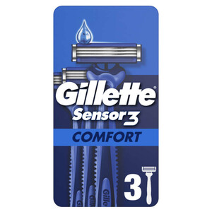 Gillette sensor 3 jetable comfort x3 - Monoprix Courses en ligne et offres