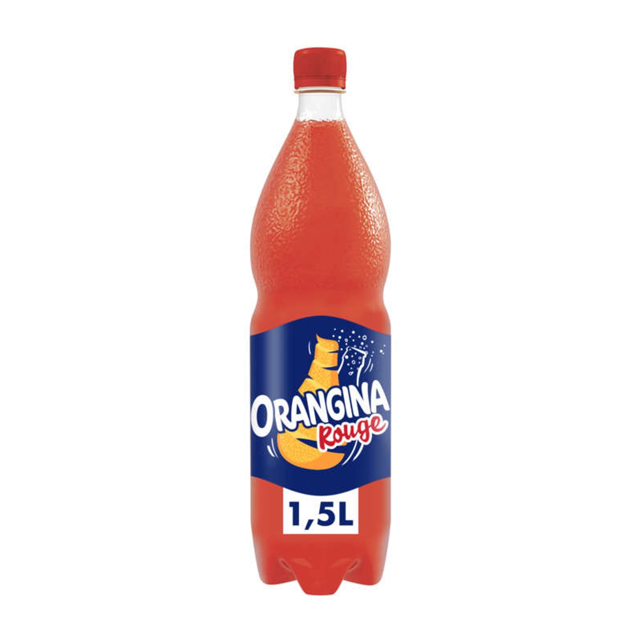 Orangina Rouge Boisson gazeuse rafraîchissante à l'orange sanguine 1,5L ...