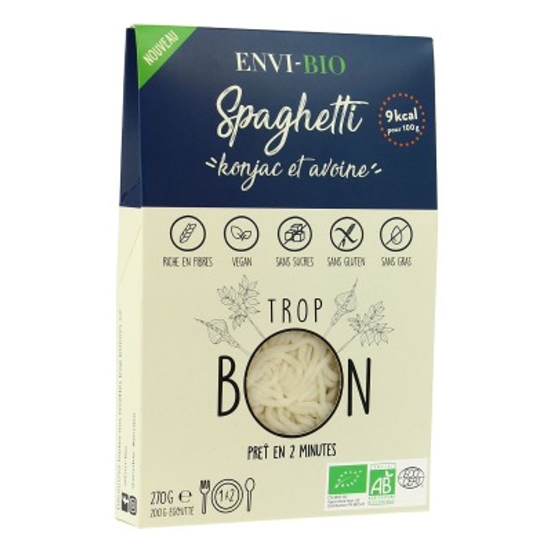 Envi Bio Spaghetti Konjac Et Avoine Bio 270G - Monoprix Courses en ligne et offres