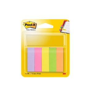 Post-It 5 Blocs De Marqueurs Repositionnables - Monoprix Courses en ...
