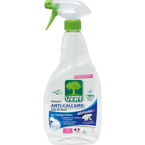L'Arbre Vert Nettoyant Anti-Calcaire Au Vinaigre Blanc 74cl - Monoprix Courses en ligne et offres