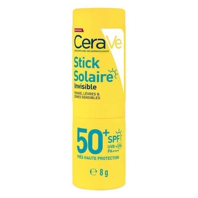 CeraVe Invisible Sun Stick SPF50+ 8g - Monoprix Courses en ligne et offres