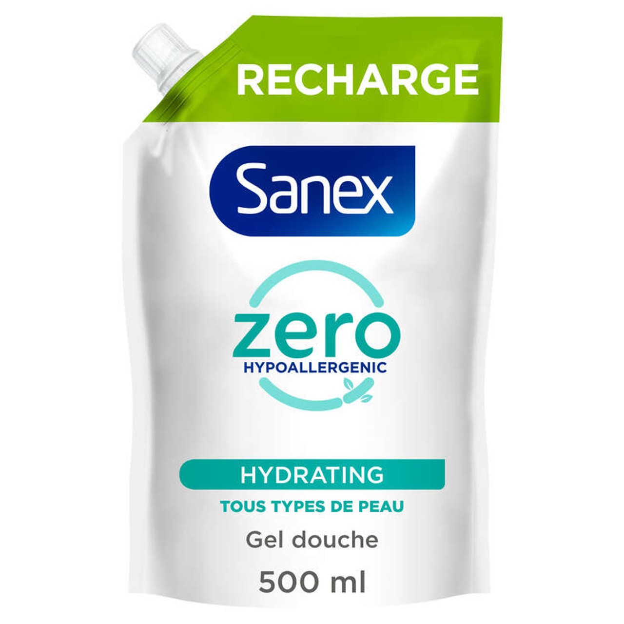 Sanex Zero% Hypoallergenic Gel Douche hydratant Tous types de peau ...
