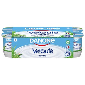 Danone Velouté Yaourt Brassé Nature 8x125g - Monoprix Courses en ligne ...