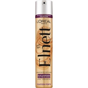 Elnett Laque Cheveux Eclat et Souplesse à la Céramide 300ml - Monoprix ...