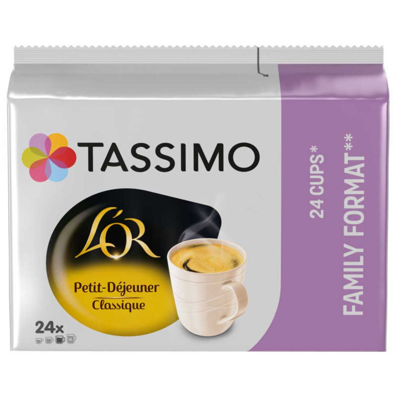 Tassimo Café Petit-Déjeuner Classique x24 - 199g - Monoprix Courses en ...