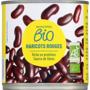 Monoprix Bio Haricots Rouges 250g - Monoprix Courses en ligne et offres