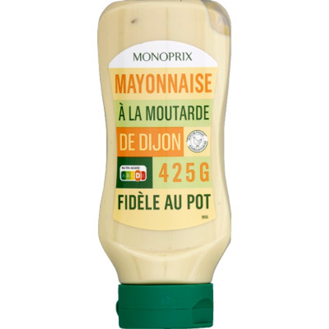 Monoprix Mayonnaise à la moutarde de Dijon 430g - Monoprix Courses en ...