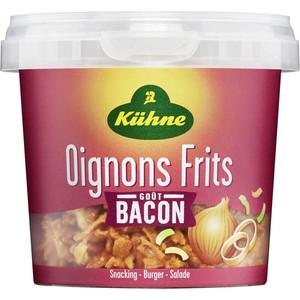 Kühne Oignon Frits Goût Bacon 100g - Monoprix Courses en ligne et offres