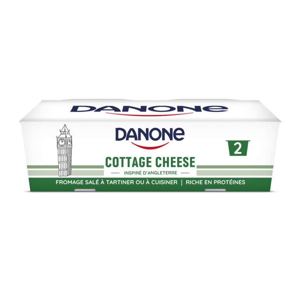 Danone Cottage Cheese 2x180g - Monoprix Courses en ligne et offres