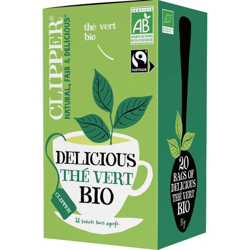 Clipper Thé Vert Bio 35g - Monoprix Courses en ligne et offres