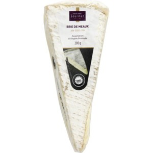 Monoprix Gourmet Brie de Meaux au Lait Cru 200g - Monoprix Courses en ...